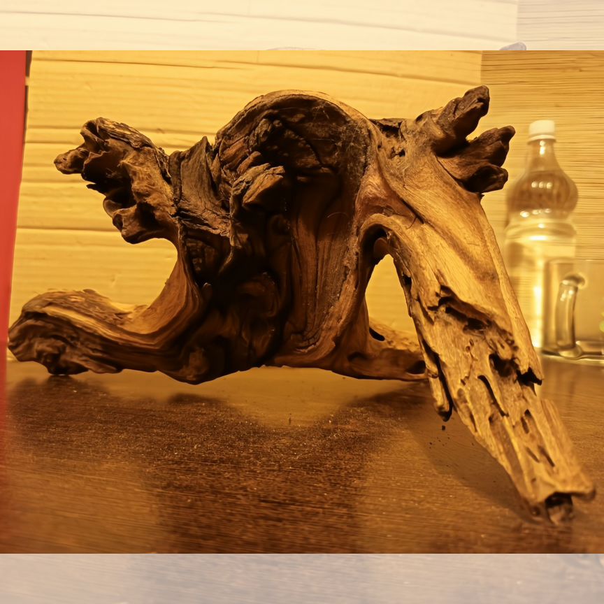 Коряга в аквариум натуральная