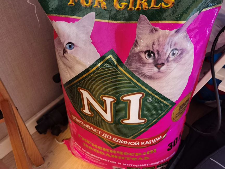 Наполнитель для кошачьего туалета силикагель