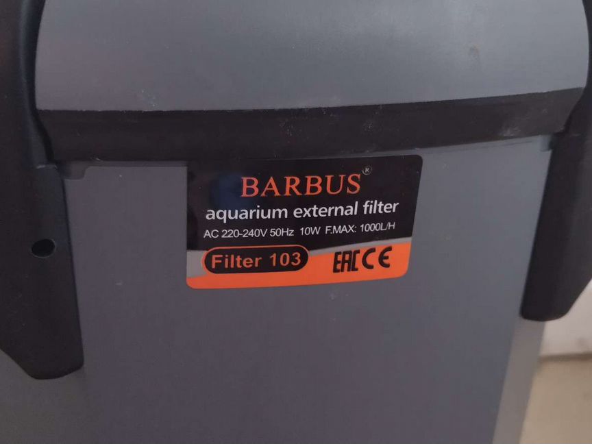 Внешний аквариумный фильтр barbus 103