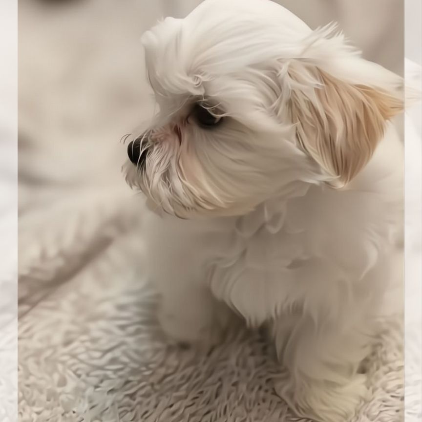 Мальтийская болонка, щенок