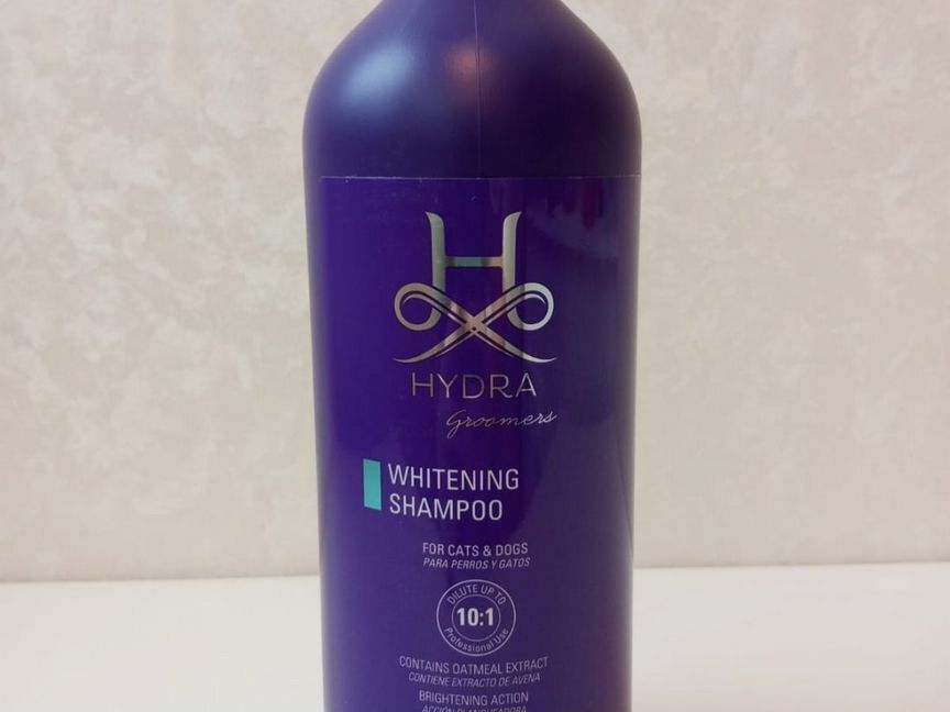Шампунь для собак Hydra groomers отбеливающий