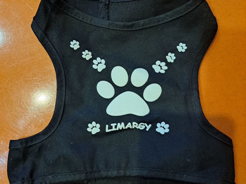 Жилет собаке или кошке светоотражающий Limardjy