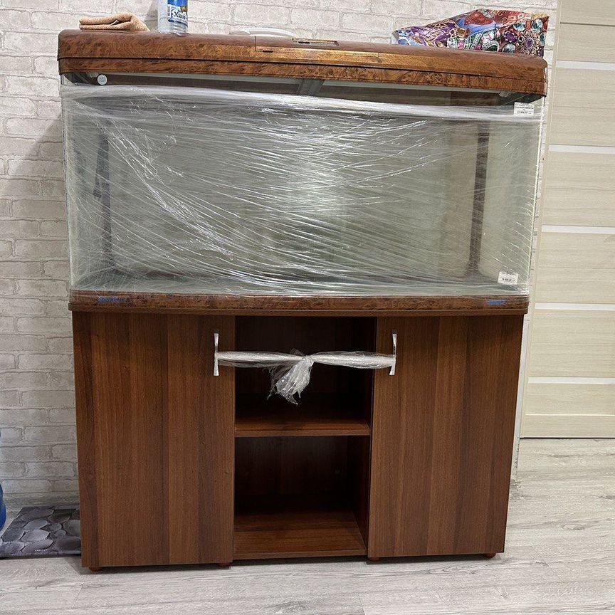 Аквариум для рыб Jebo 3126R, 289 л, размер 1286х50