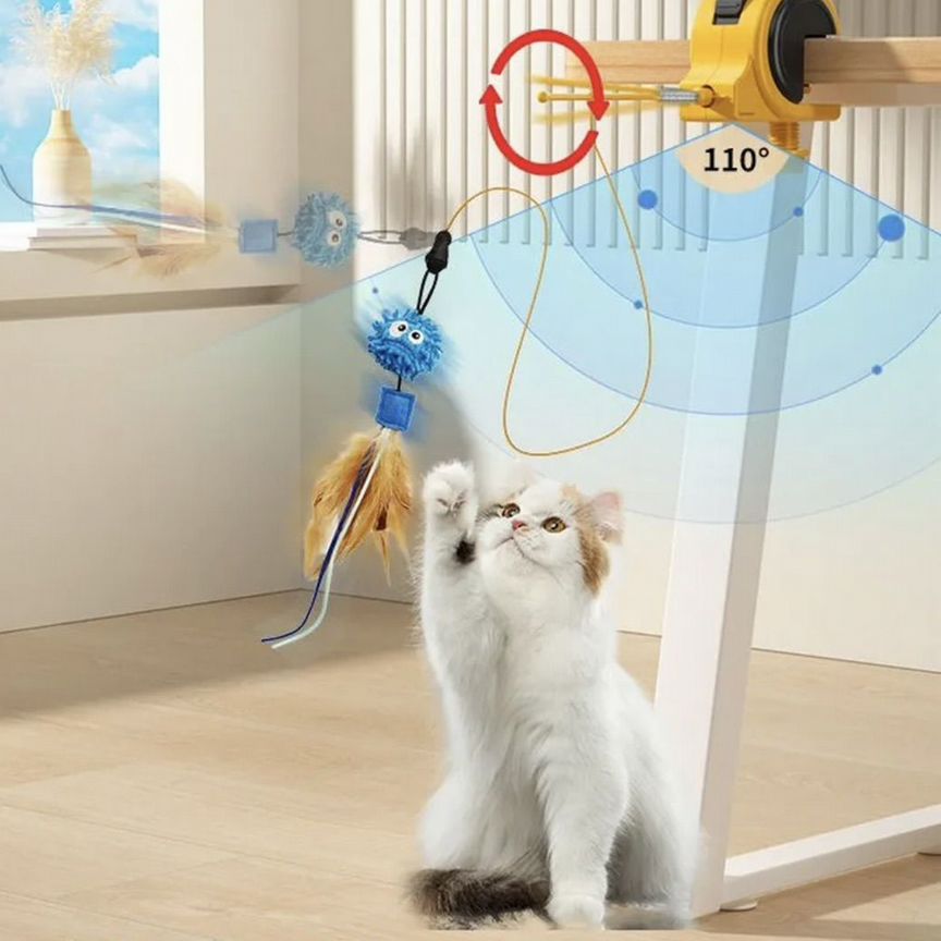 Умная игрушка для кошек новая