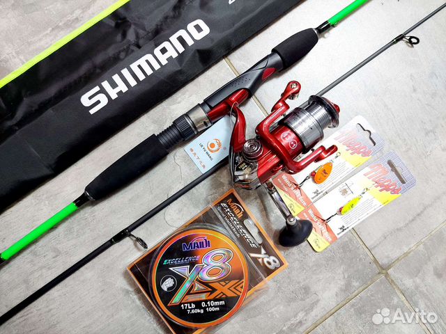 Спиннинг ультралайт shimano в сборе Х8 купить в Санкт-Петербурге ...