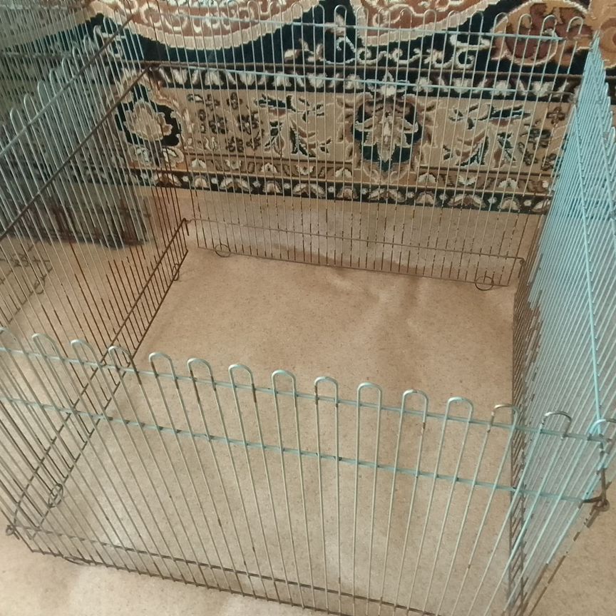 Металлический вольер для собак
