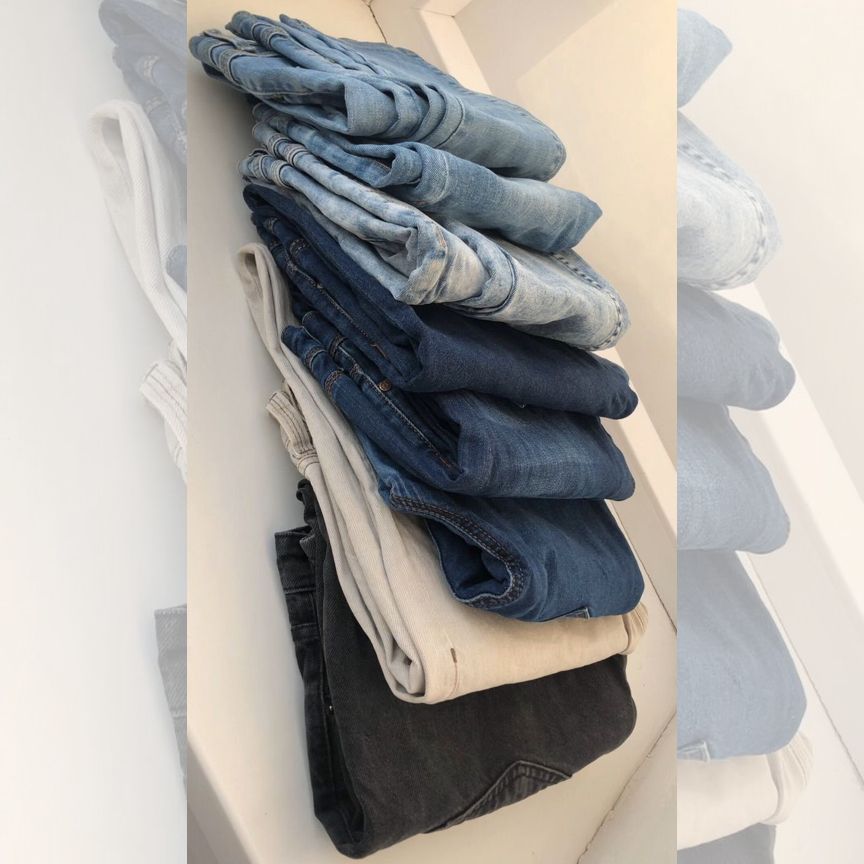 Джинсы для рукоделия пакетом