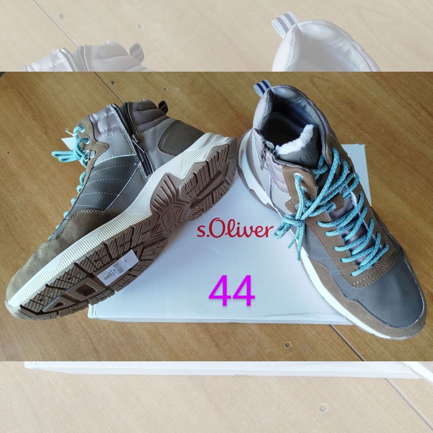 Новые ботинки-кроссовки s.Oliver и др. оригинал 44