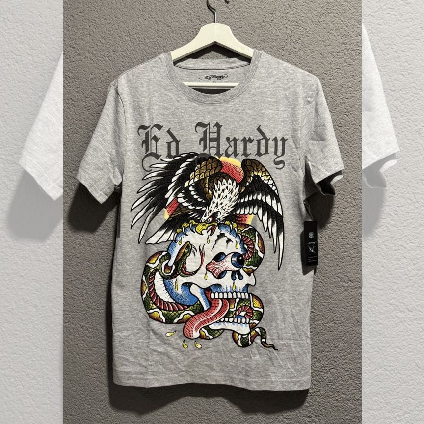 Футболка Ed Hardy Новая Размер S Оригинал