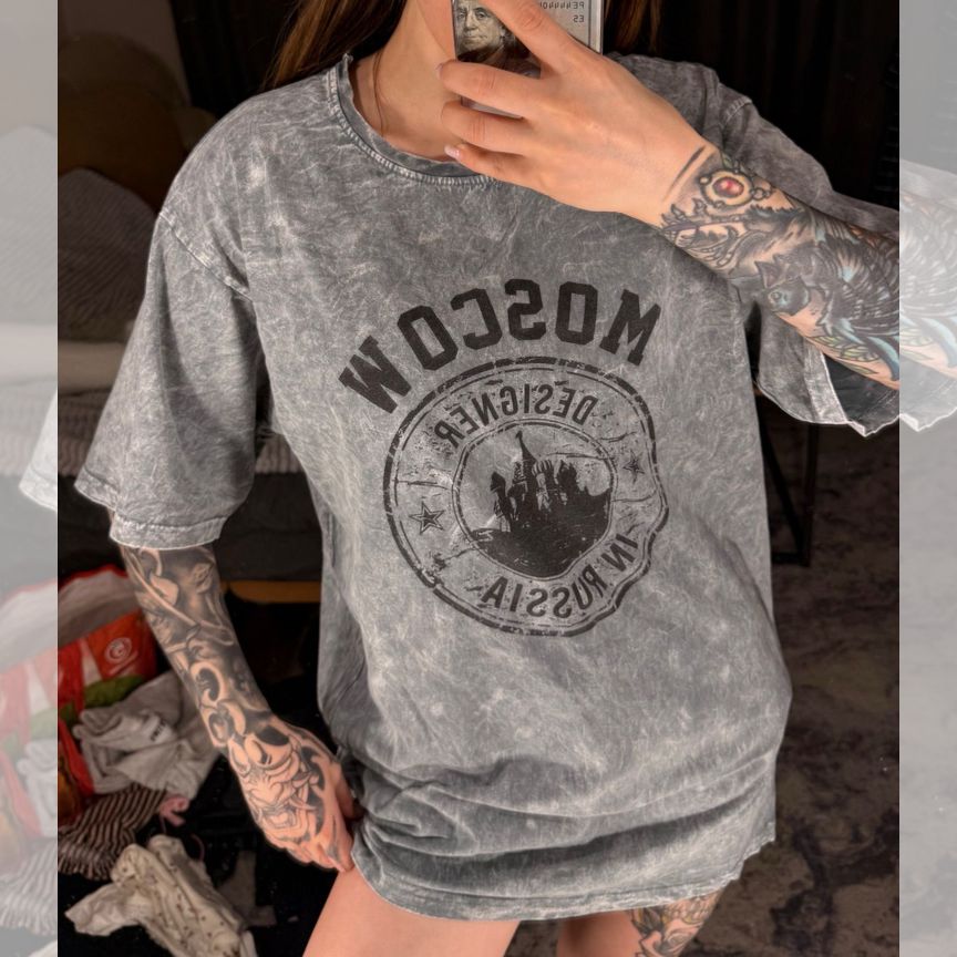 Футболка варенка оверсайз