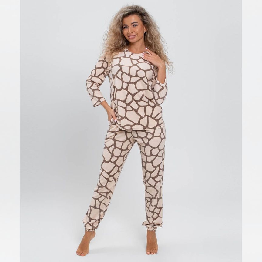 Шикарный махровый домашний костюм 54р